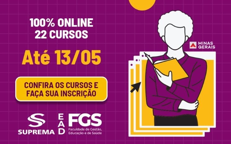 Conheça os cursos de Pós-Gradução Suprema-FGS para educadores/MG